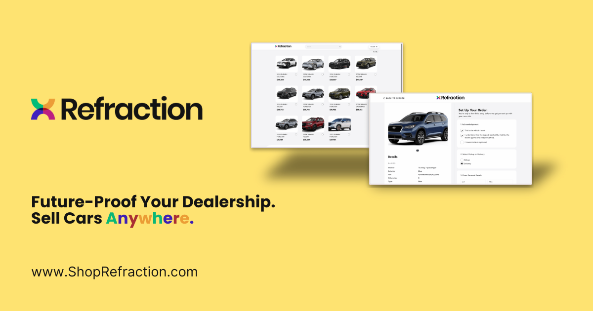 Refraction - Bend the Rules of Selling Cars